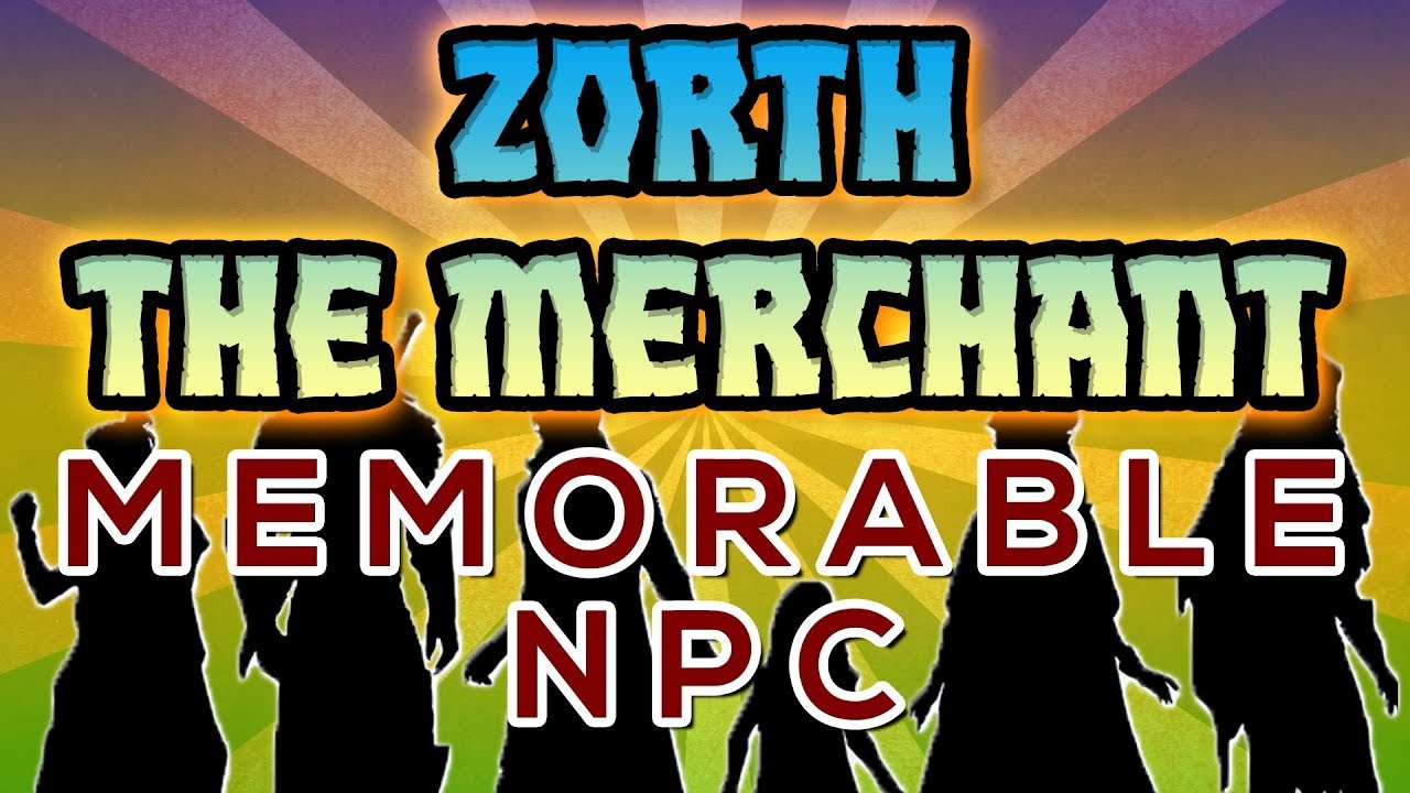 MEMORABLE NPC: ZORTH, THE GOBLIN PANTHER MERCHANT (2x52) - YouTube