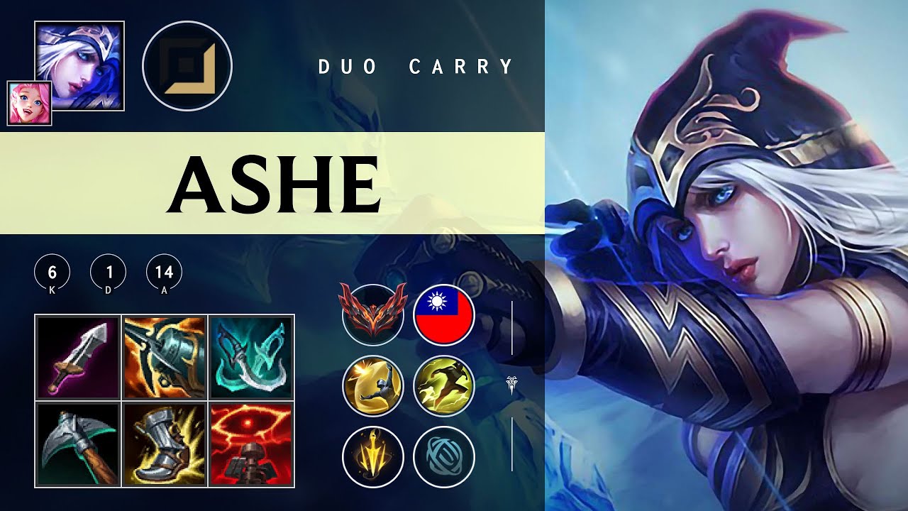 Ashe ADC vs Jinx - TW Grandmaster Patch 25.22 - YouTube