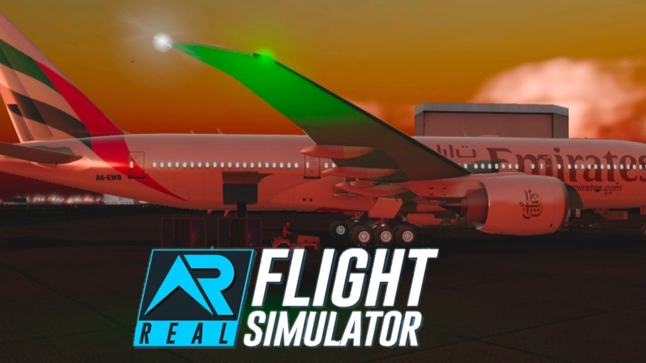 Real Flight Simulator || Boeing 777 || Dubai to Mumbai || Full Flight ...
