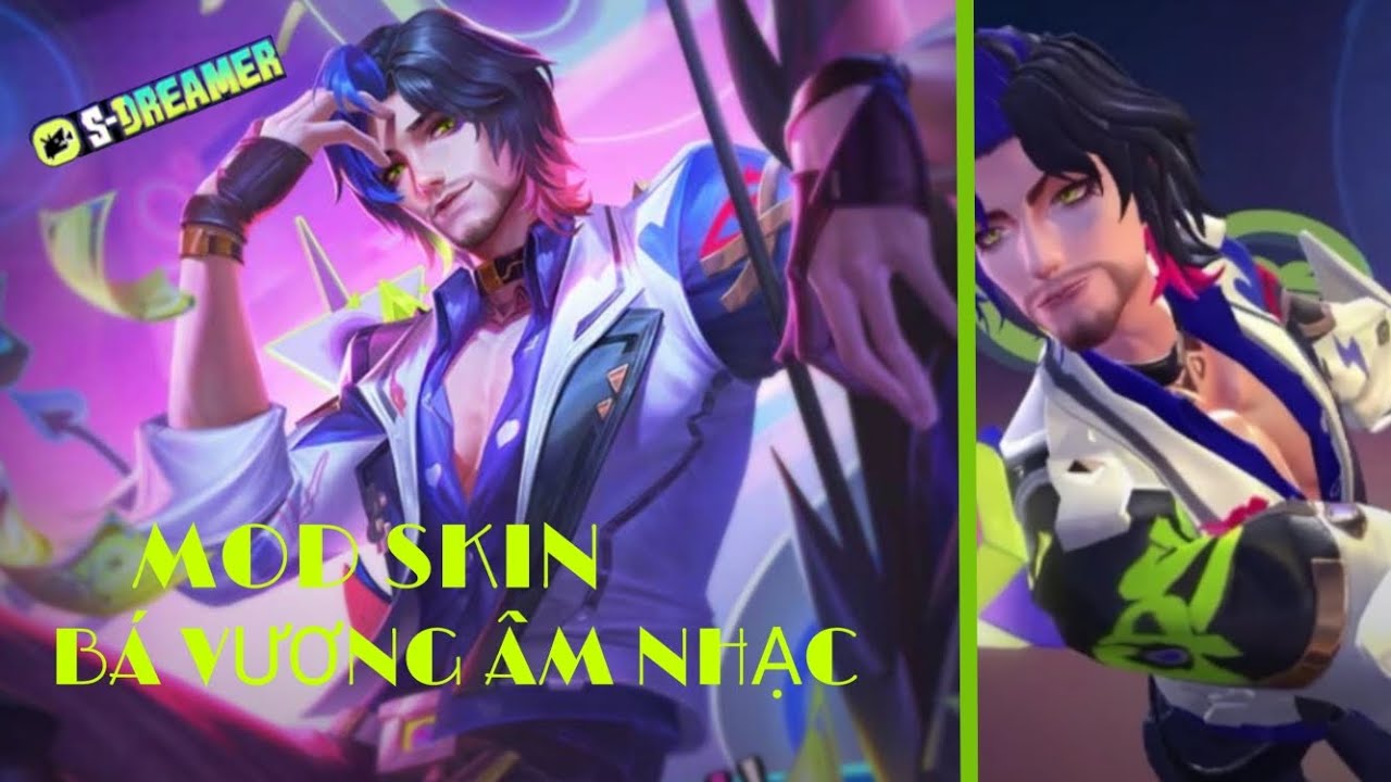 Cách mod skin Flo Bá vương Âm nhạc mùa 1 P2 - YouTube