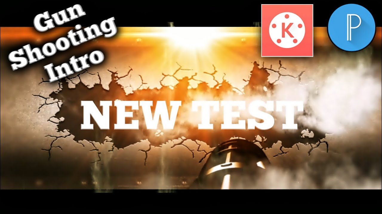 Free Intro - Gun Shooting Intro || Kinemaster Tutorial - Pixellab ...