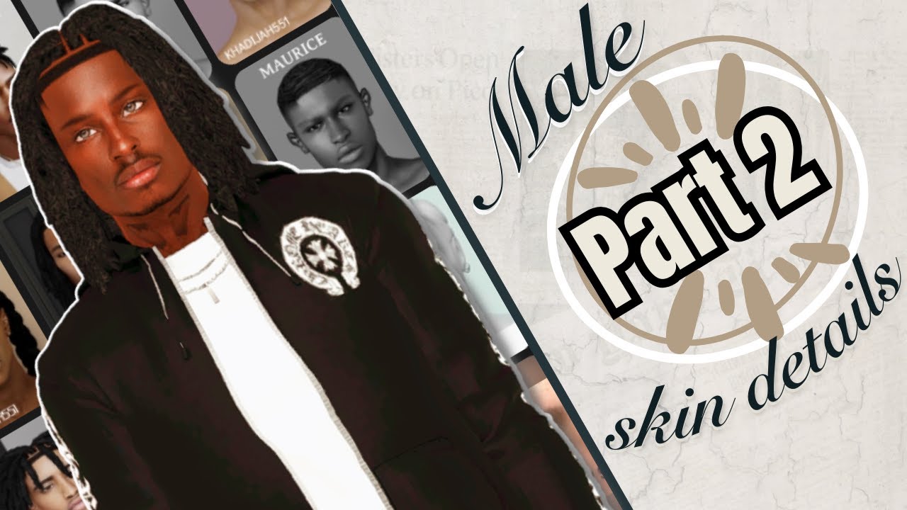 Ultimate Male Skins CC Folder Sims 4 - YouTube