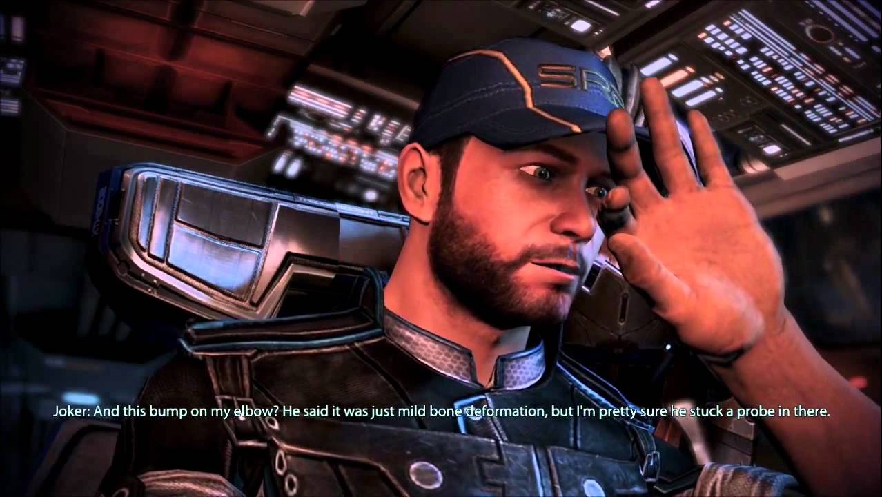 [28] Let's Play Mass Effect 3 - Old Jokes - YouTube