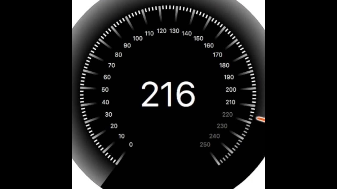 QML Example Styled CircularGauge - YouTube