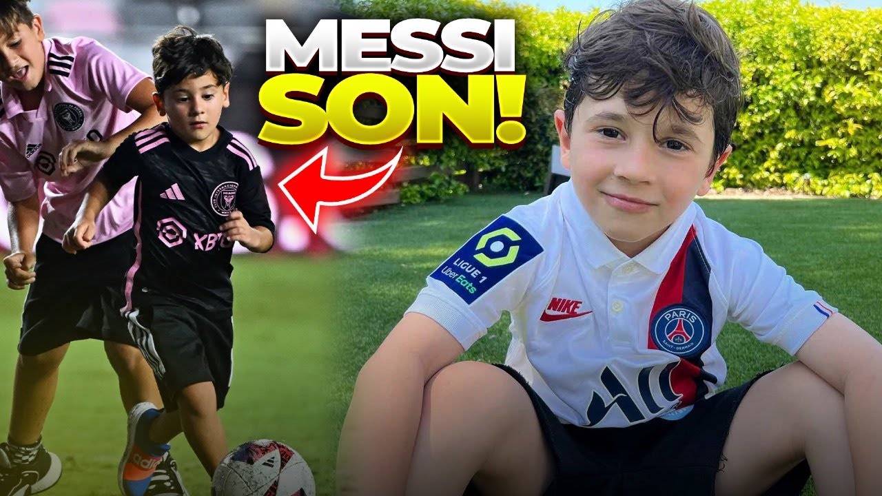6 Times Thiago Messi SHOCKED The World! - YouTube