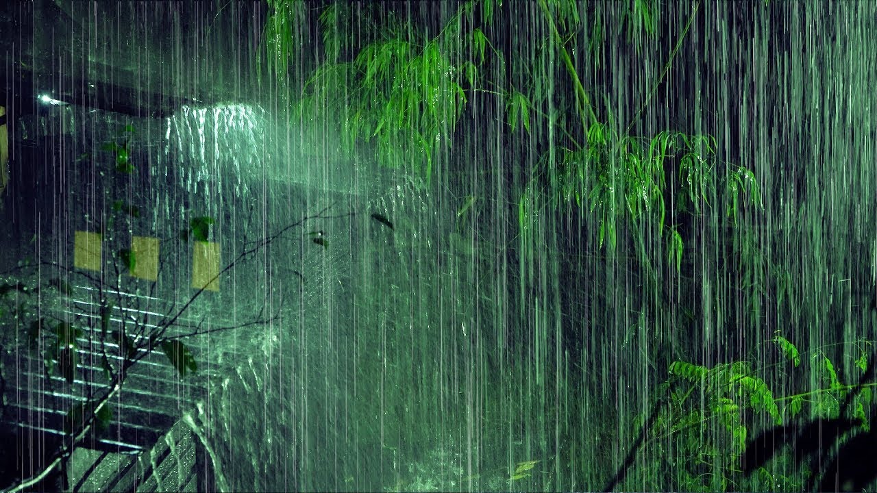 Sleep Well With Thundering Rain Sounds And Magical Weather Conditions ...