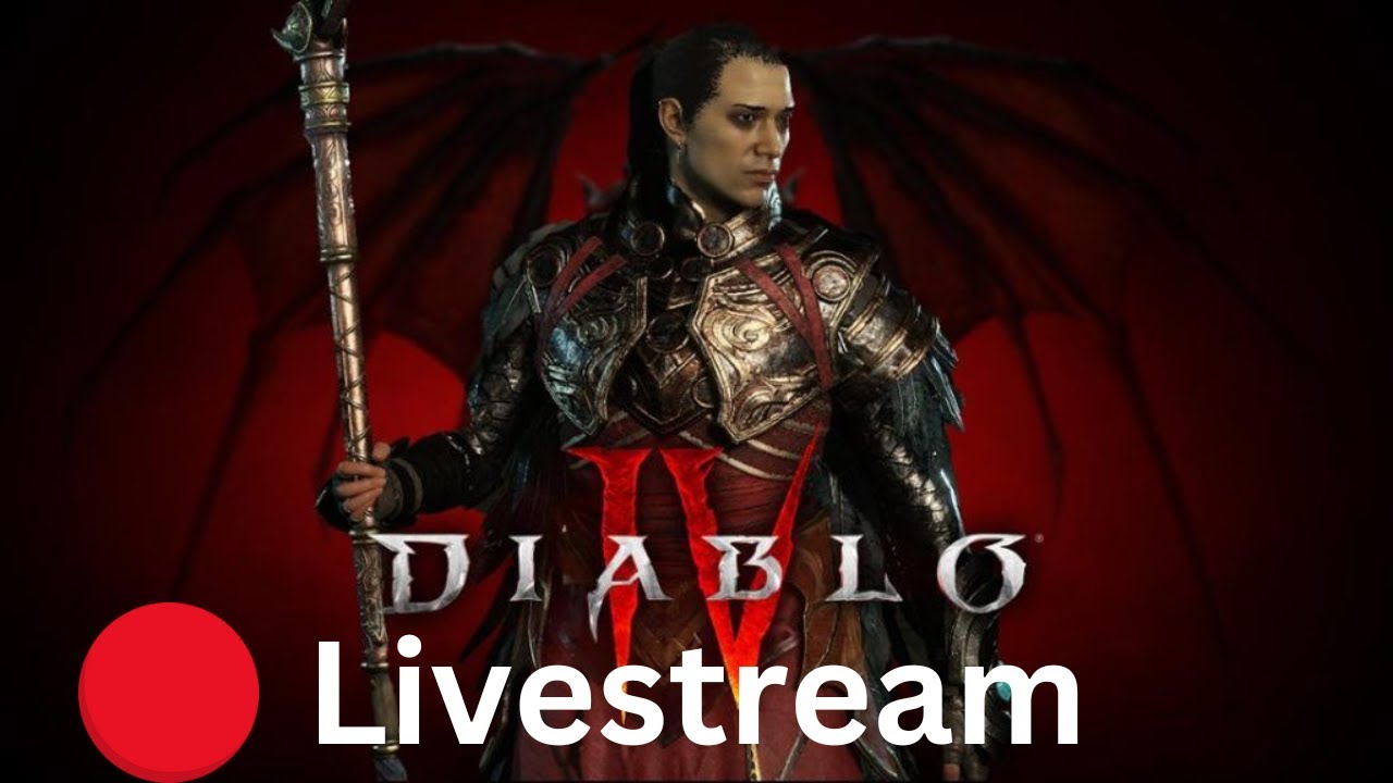 🔴Live - Diablo IV - First Time Ever Playing Diablo - YouTube