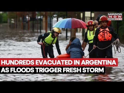 Argentina: Hundreds Evacuated In Corrientes As Floods Trigger Fresh Storm Alerts | Watch Video