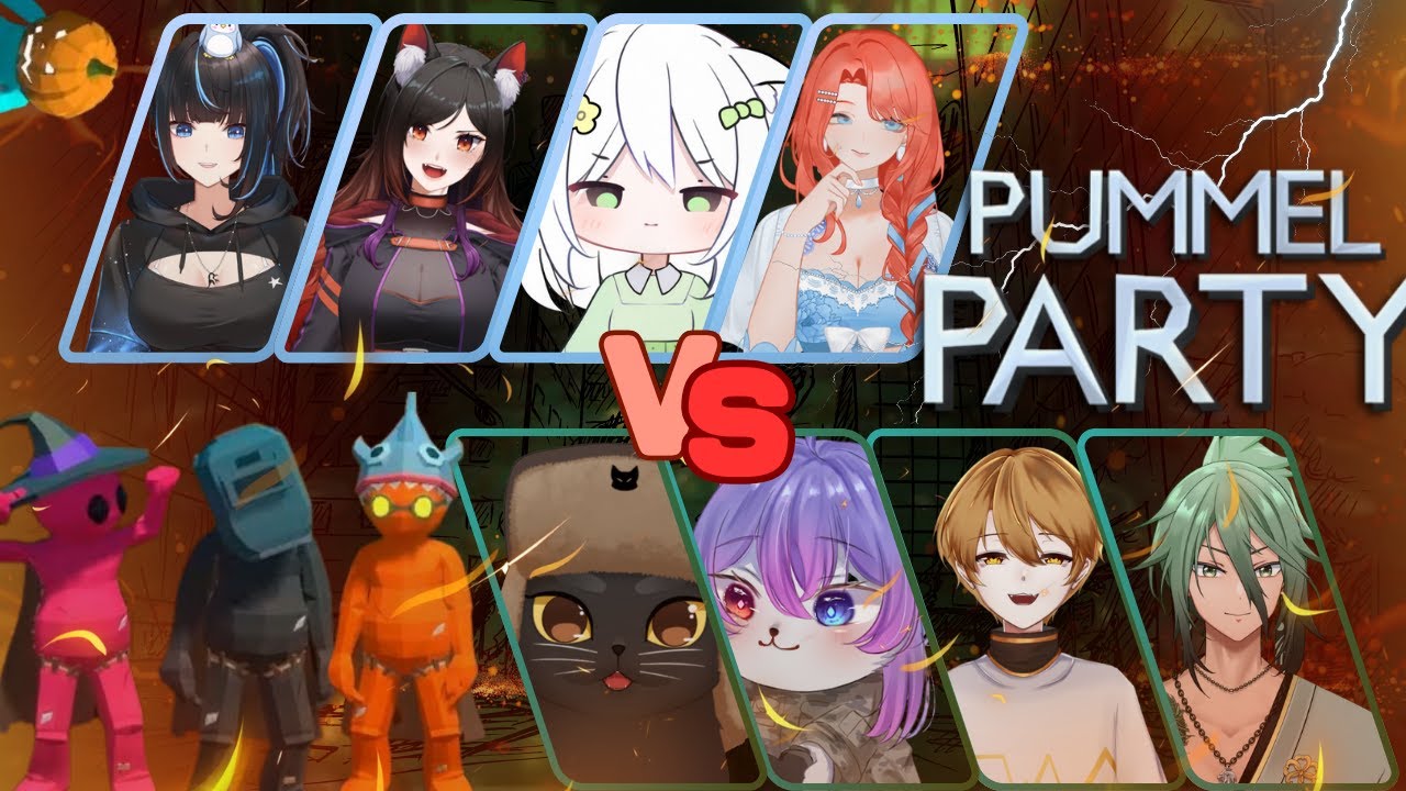 LIVE】CHAOS TEMEN MAKAN TEMEN?! PUMMEL PARTY COLLAB - YouTube