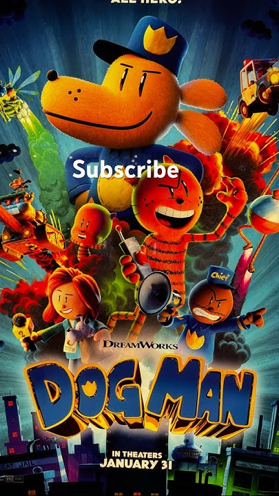 Dog Man 2025 Movie Poster #short #dogmanmovie #dogman #theater # ...