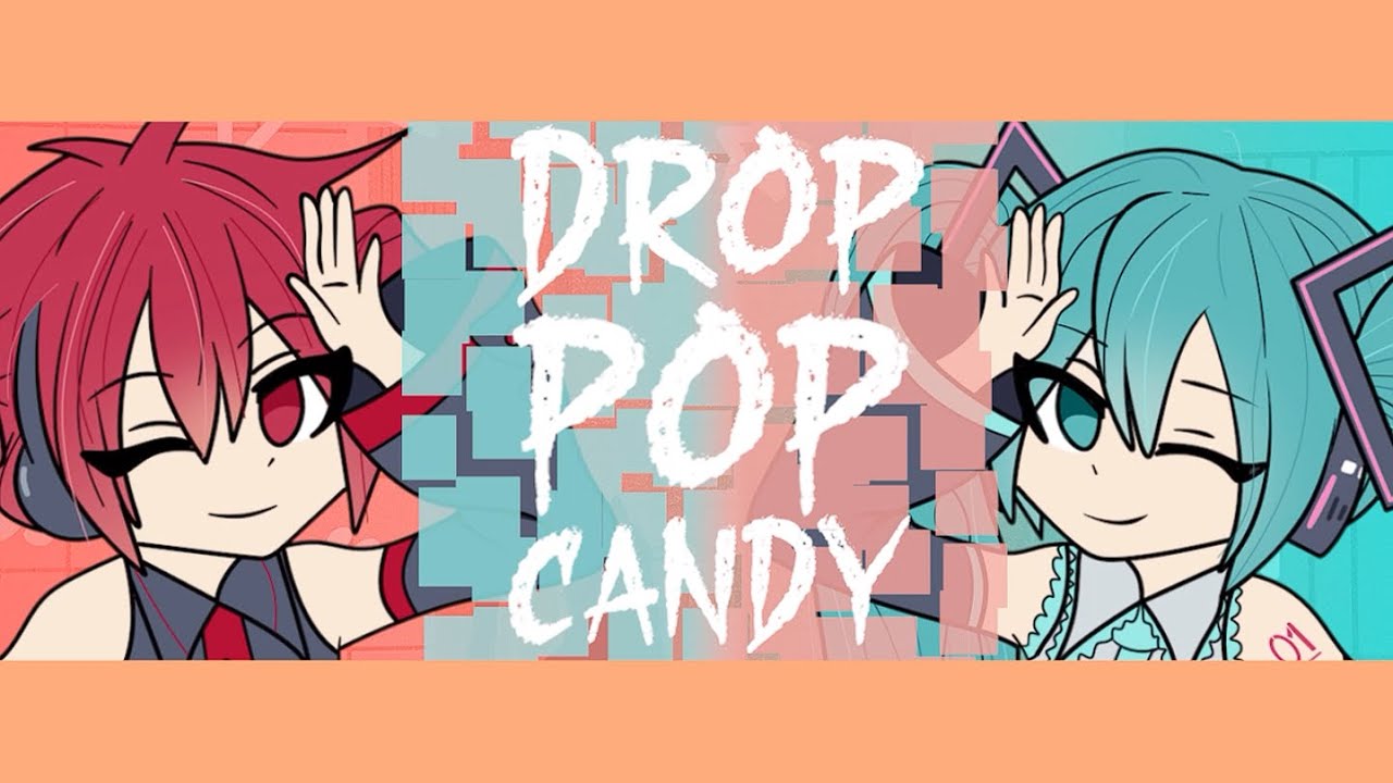 【Miku＊Teto】drop pop candy【カバー】 - YouTube