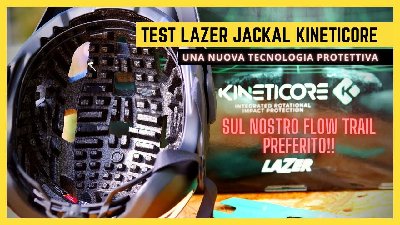 COL CASCO LAZER JACKAL KINETICORE SUL MIO FLOW TRAIL PREFERITO. Lo spiegone delle nuova ...