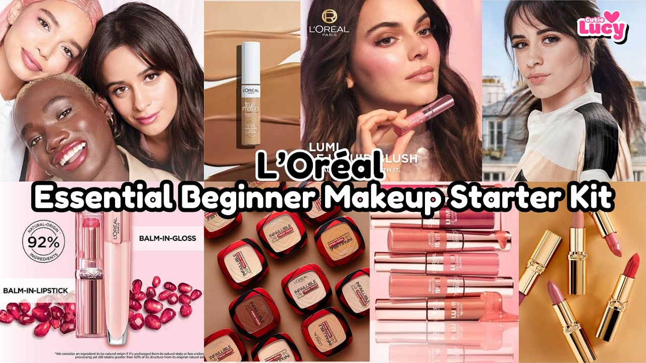Loreal Beginner Makeup Starter Kit - YouTube