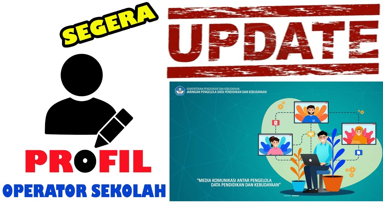 Cara Update Profile Operator Sekolah di SDM Pusdatin || sdm.data ...