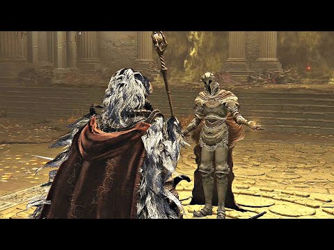 Elden Ring - Sir Gideon Ofnir, The All-Knowing Boss Fight (4K 60FPS)