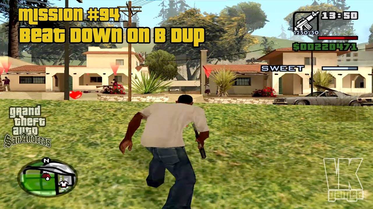 GTA San Andreas - Mission #94 - Beat Down On B Dup - YouTube