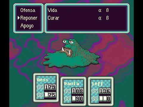 Earthbound Snes - Jefes - Master Belch - YouTube