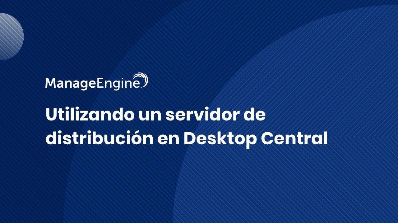 Configuraciones de Endpoint Central: Utilizando un servidor de ...