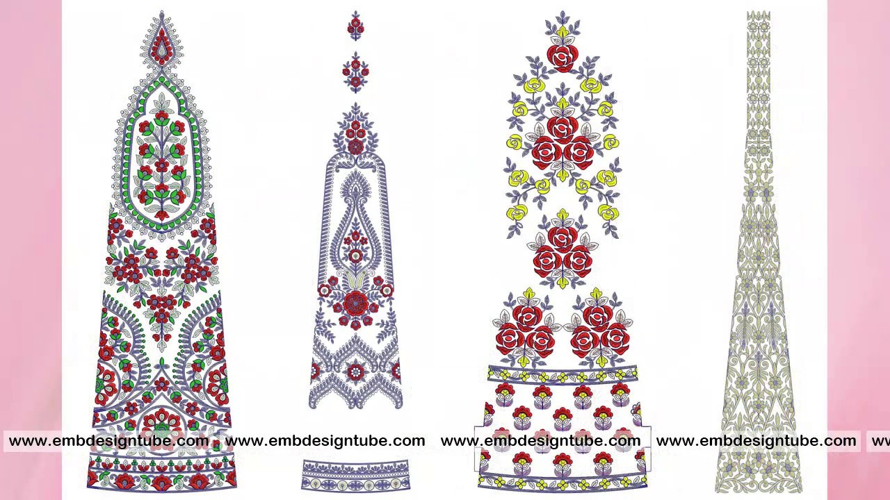 50 Kali Embroidery Designs | December 2019 Bulk Download - YouTube