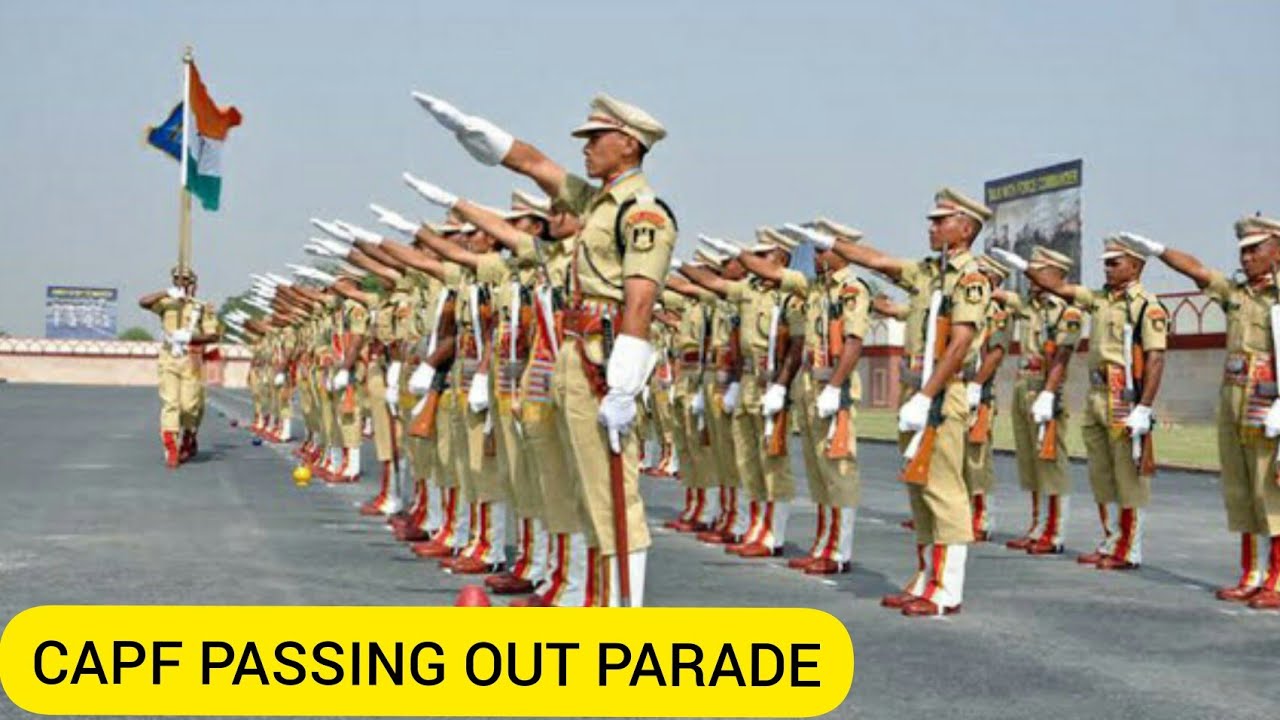 CAPF Passing Out Parade 👮 | CISF Passing Out | CISF Parade | CISF ...