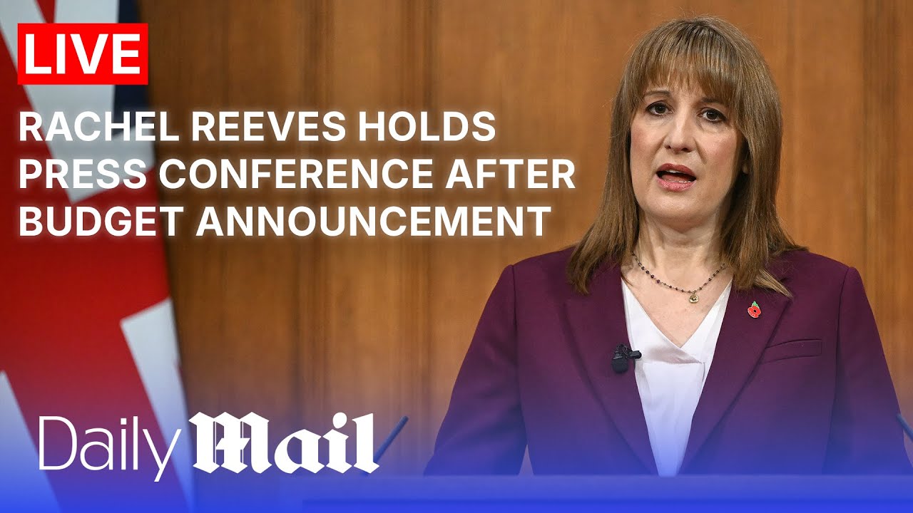 LIVE | Rachel Reeves holds a press conference - YouTube