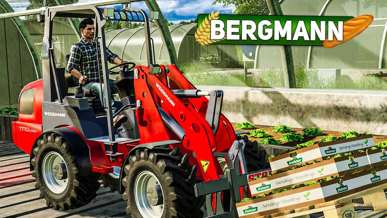 LS19 HOF BERGMANN #39: Paprika und Tomaten aus dem GEWÄCHSHAUS ...