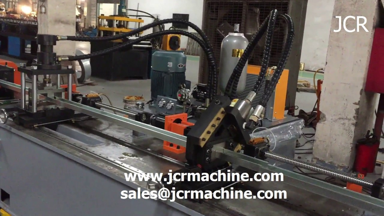 JCR High Speed Metal Stud Roll Forming Machine - YouTube