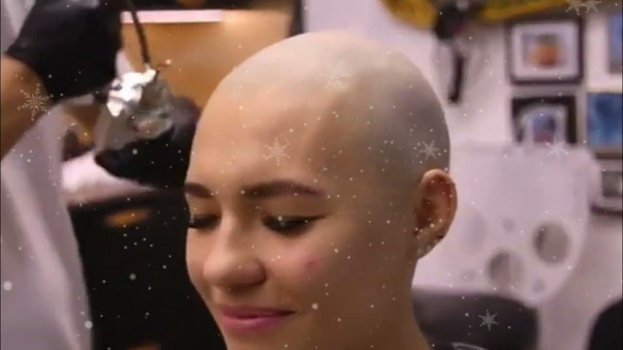 20250105【4K】Beautifuk girl cute skin head - YouTube