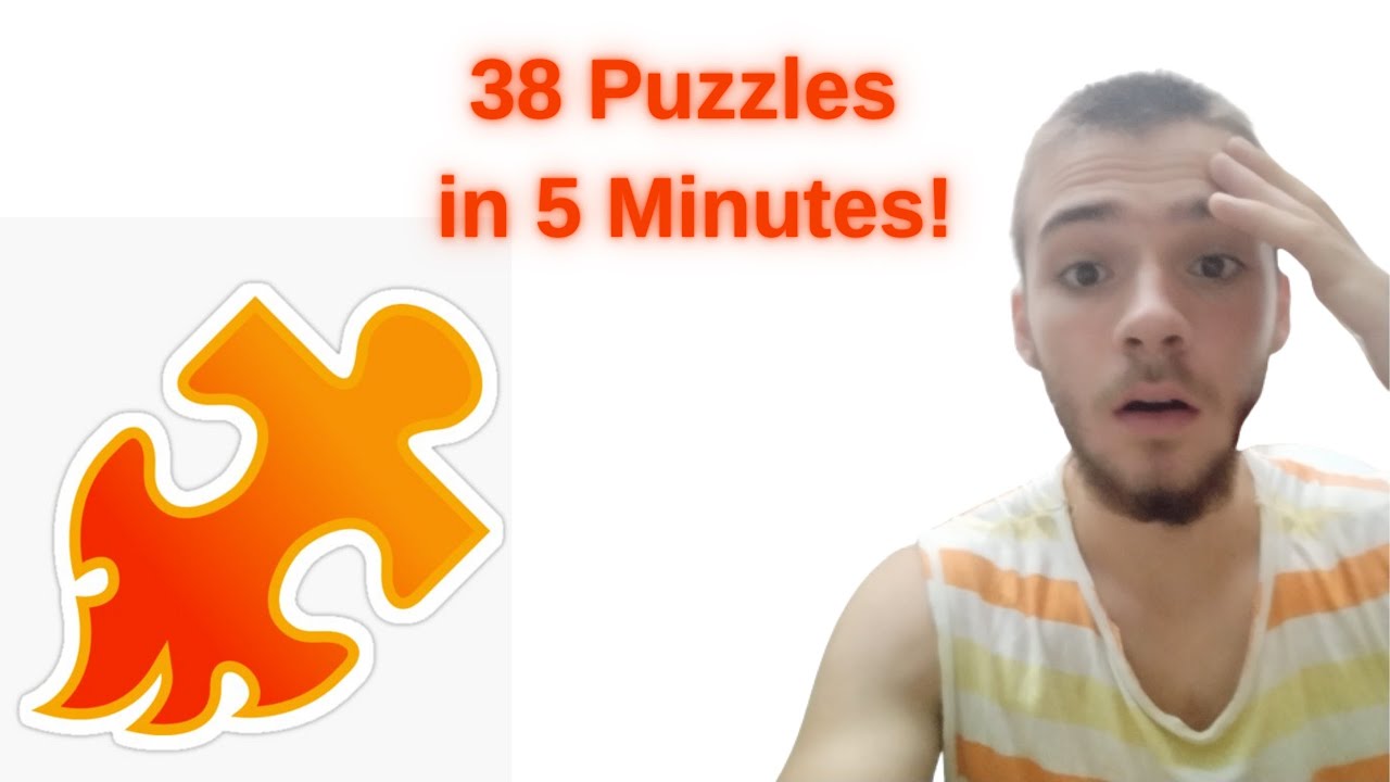 I solved 38 Puzzles in 5 Minutes! Puzzle Rush Speedrun - YouTube