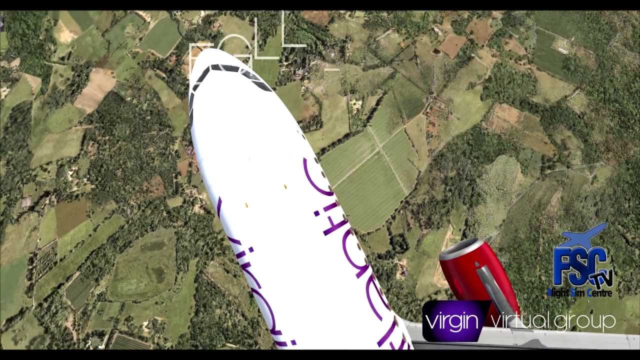 Virgin Atlantic Virtual - Little Red (Flight Sim Centre) - YouTube
