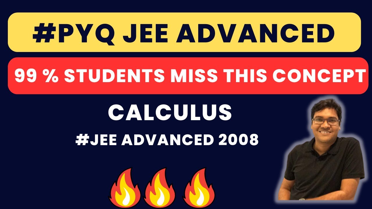 Conceptual Question from Calculus | JEE Advanced 2008 - YouTube