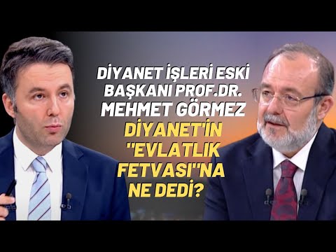 Diyanet İşleri Eski Başkanı Prof.Dr.Mehmet Görmez Diyanet'in \