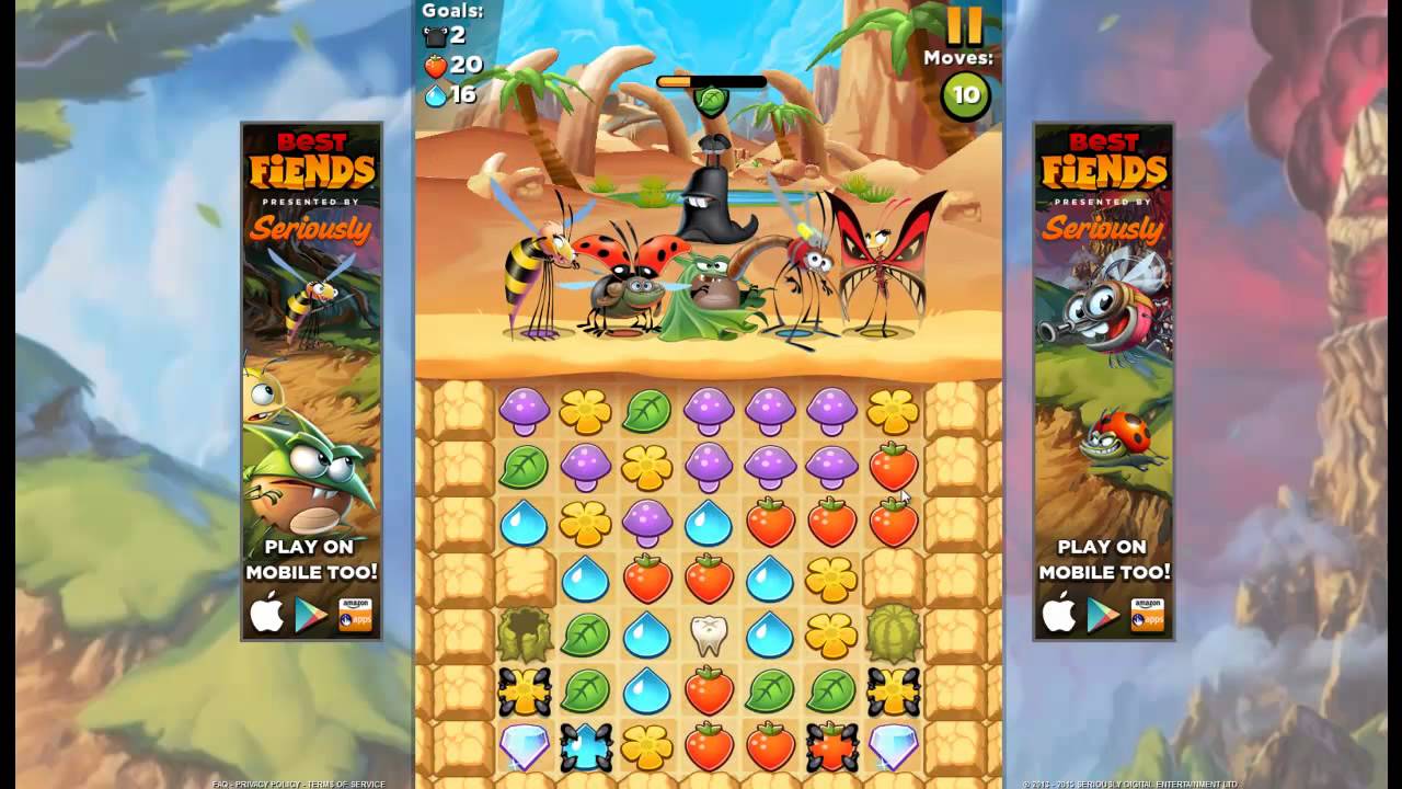 Best Fiends level 62 - Walkthrough - No Booster - YouTube
