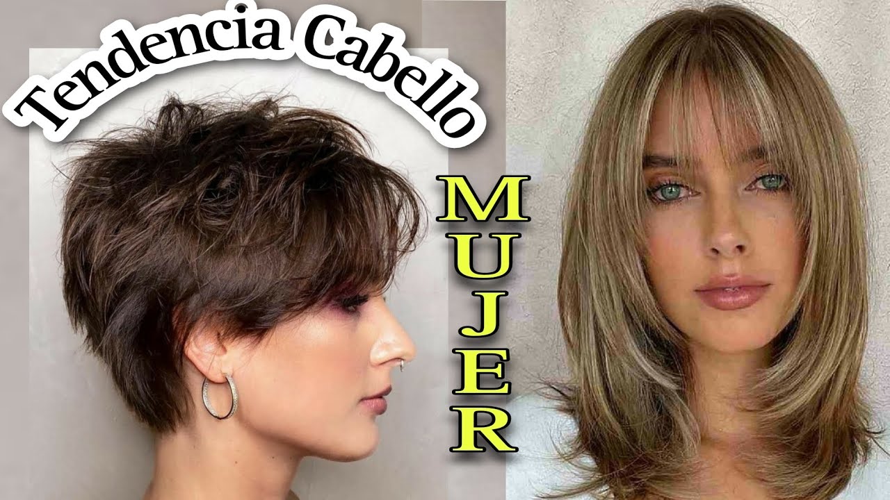 💯 Tendencias Cabello 2023/24 💇‍♀️ CORTES y ESTILOS de PELO para MUJERES ...
