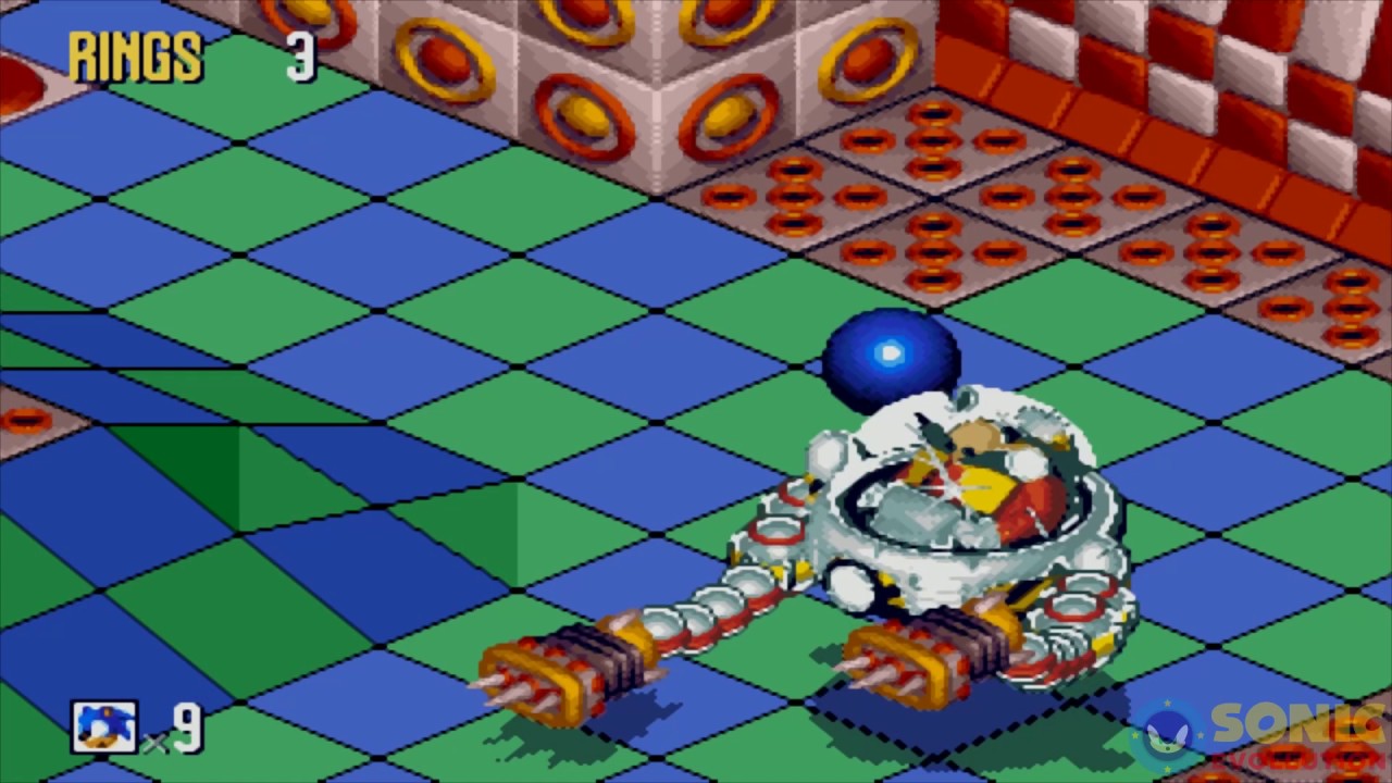 Sonic 3D Blast | Spring Stadium Zone (Boss) - YouTube