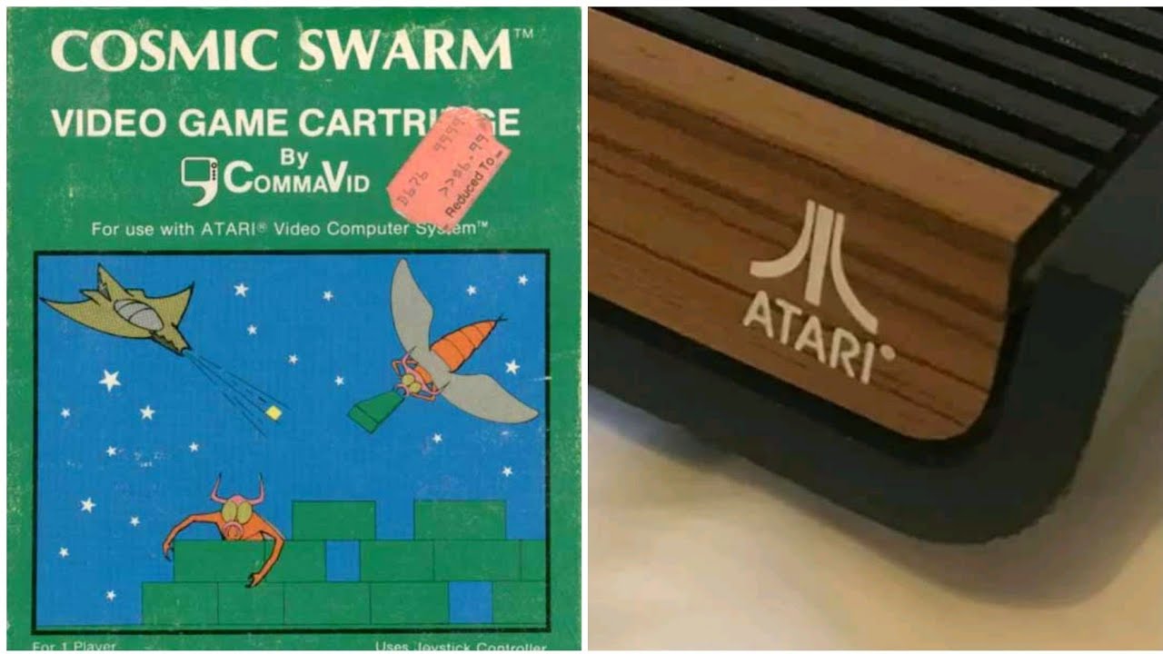 Cosmic Swarm - Game Review - Atari 2600 - (CommaVid) - YouTube