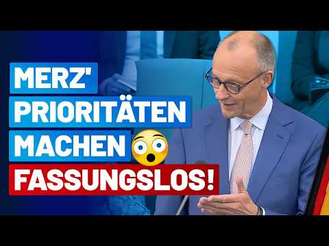 Friedrich Merz in der Regierungsbefragung! - AfD-Fraktion grillt Kanzler!