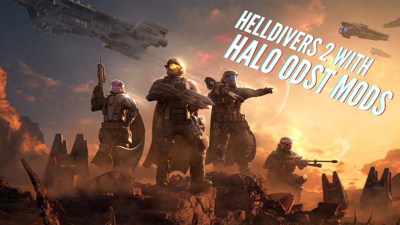 Modding HELLDIVERS 2 into the HALO 3 ODST spinoff that we never got - YouTube