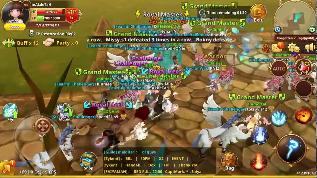 Flyff Legacy SEA Guild Wars (Best of Magnific) - YouTube