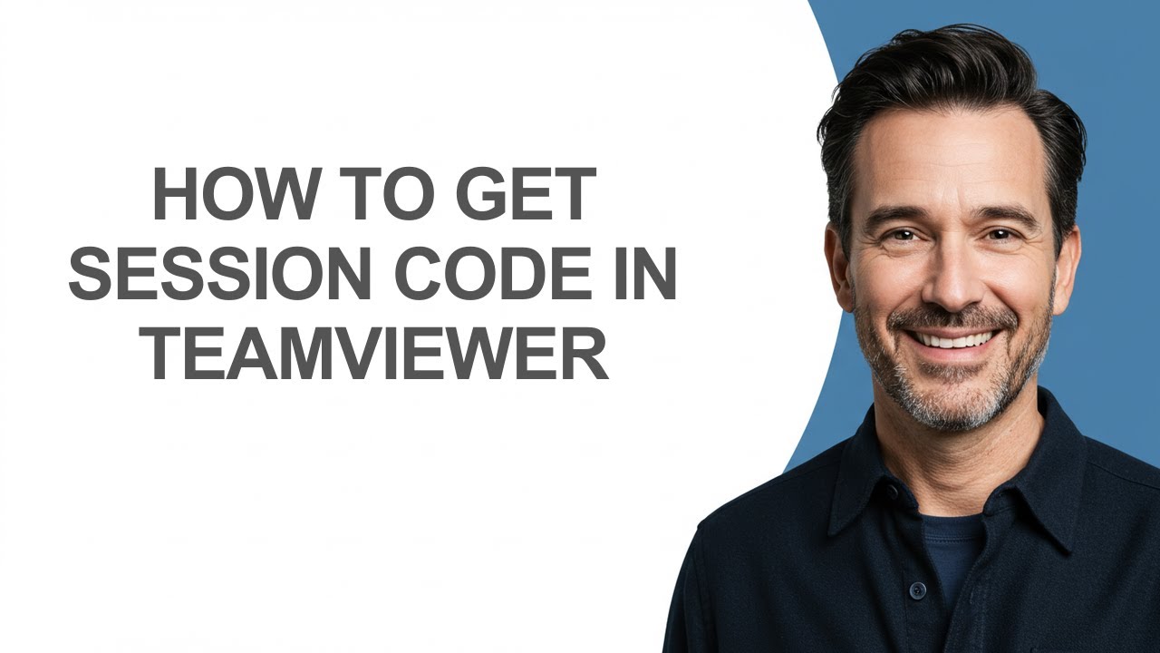 How To Get Session Code In Teamviewer Kevinhowto Youtube