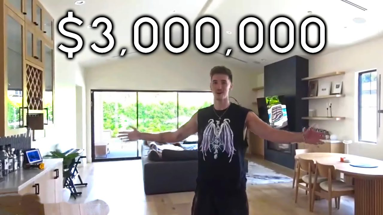 Inside a $3,000,000 Modern LA Twitch Streamer House - YouTube