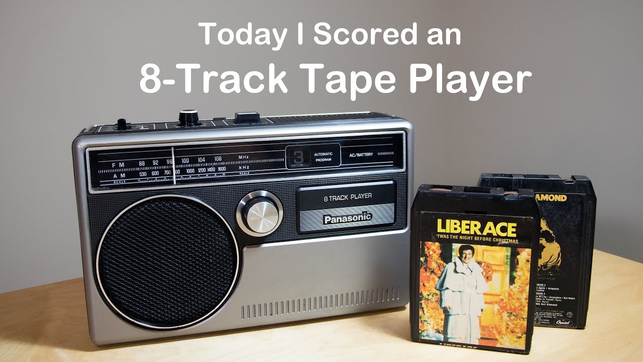 I Bought an 8-Track Tape Player - YouTube