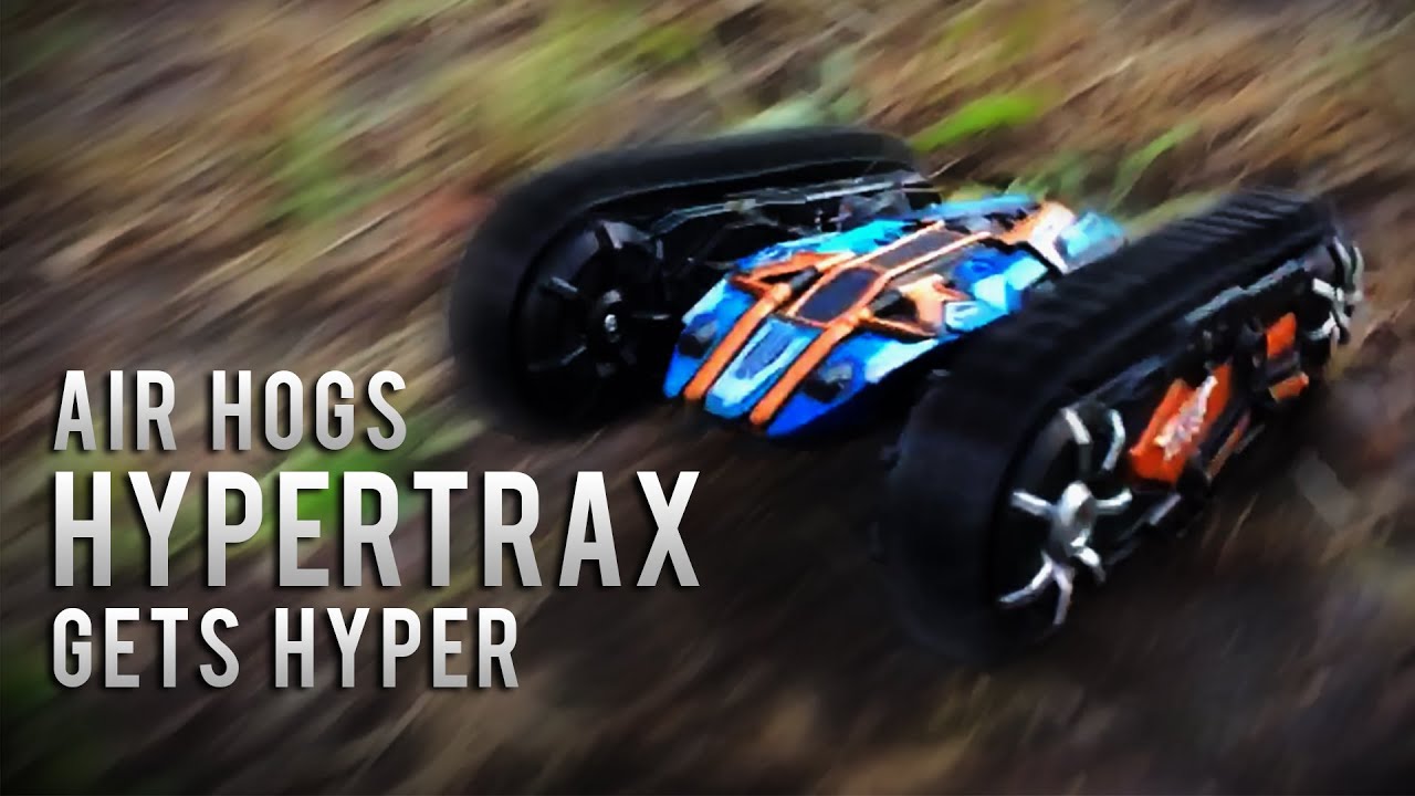 Air Hogs Hypertrax Gets A Hyper Bash - Look Out Kitty! - YouTube