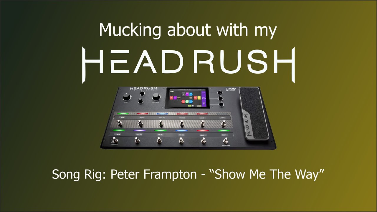Song Rig: - Peter Frampton - "Show Me The Way" - YouTube