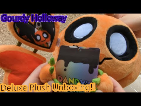 Unboxing The Official Gourdy Deluxe Plushie (Dandy's World) - YouTube