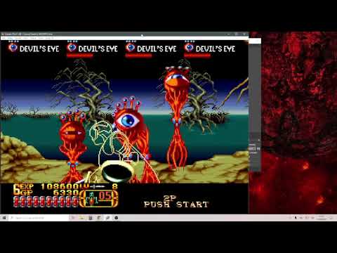 Crossed Sword 2 AES/MVS 44mn Spoiler full game with cd music intro to ending + credits