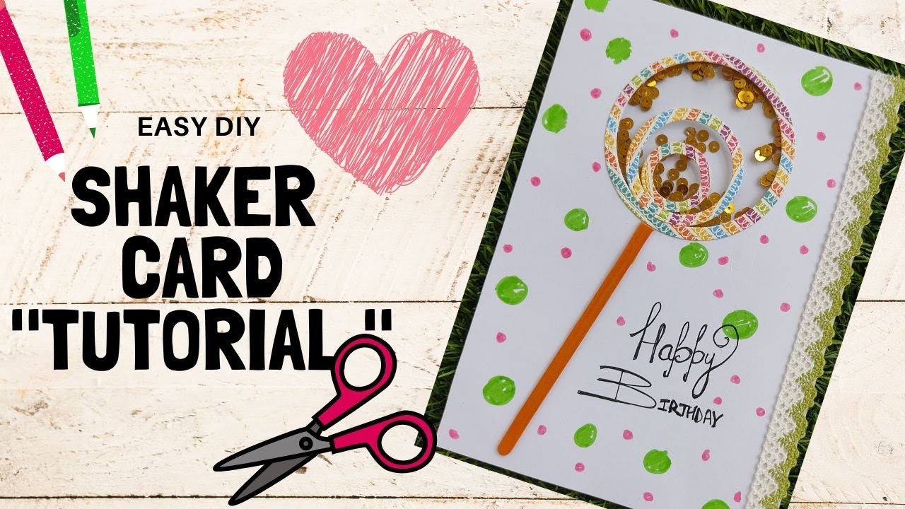 Shaker card Tutorial | must watch - YouTube