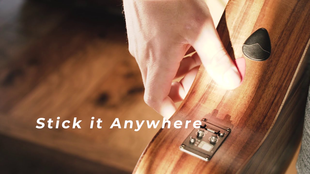 Pick Pocket Guitar Pick Holder - Made with Leather | Stick It & Pick It ...