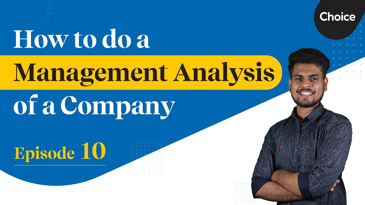 How to Do Management Analysis of a Company | Share Holding Pattern ...