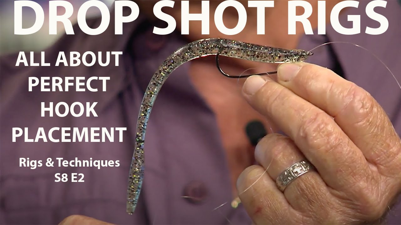 How To Hook Your Drop Shot Finesse Worms - YouTube